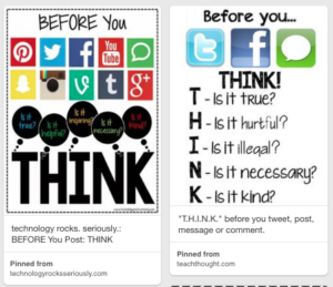P.E.N.S.E.Z – French Digital Citizenship Posters